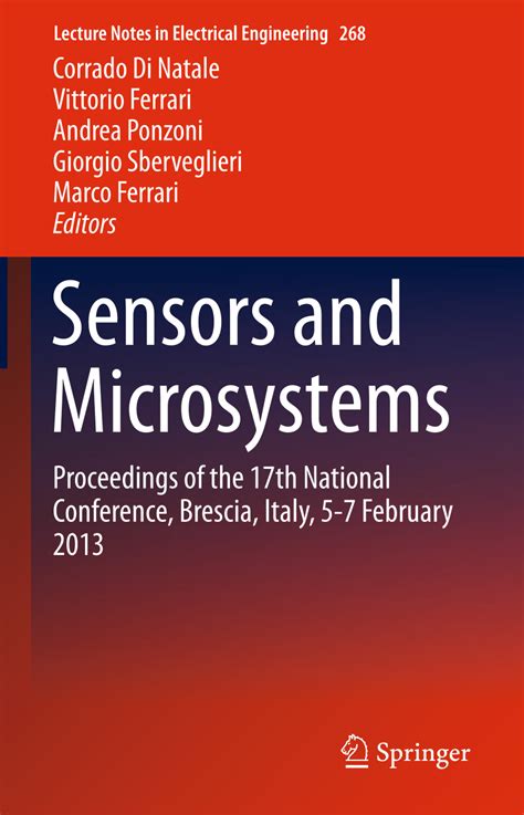 pdf sensors and microsystems lecture notes in electrical engineering 268
