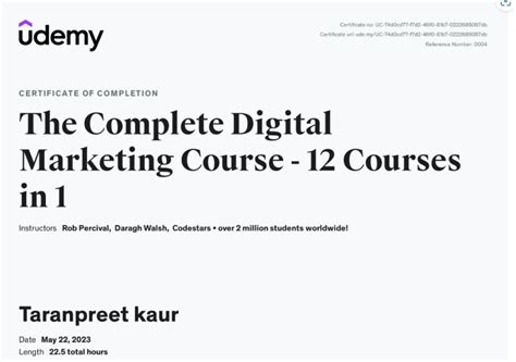 Taranpreet Kaur On Linkedin Im Happy To Share That Ive Obtained A New Certification Digital