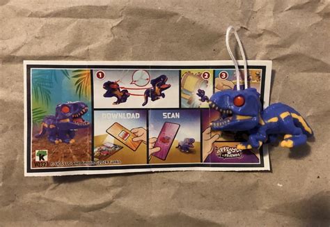Kinder Joy Jurassic World Funko Figur Raptor Vq 323 2024 Neu Mit