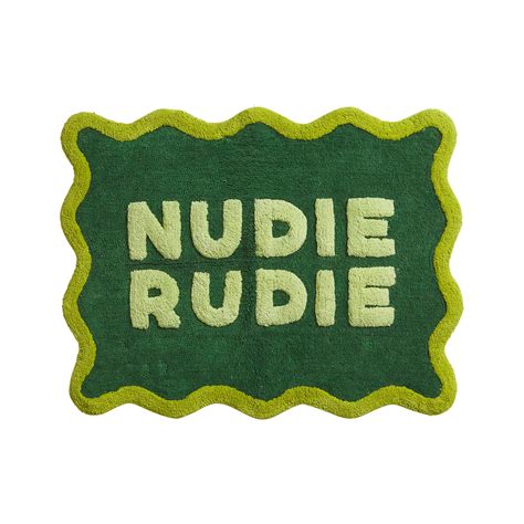 Amalie Nudie Bath Mat Kelp Sage And Clare