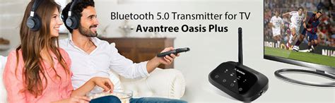 Avantree Oasis Plus Bluetooth Transmitter And Receiver For Tv Easy To