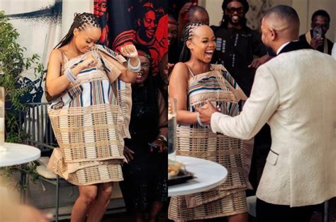 Ntando Duma Beams With Pride As Husband Unarine Rambani Drops His Debut