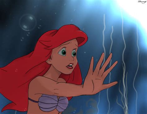 Disney Ariel Gone By Downup On Deviantart