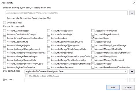 ASP.NET Core Identity