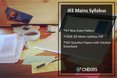 JEE Mains Syllabus Exam Pattern Pdf Download Question Paper