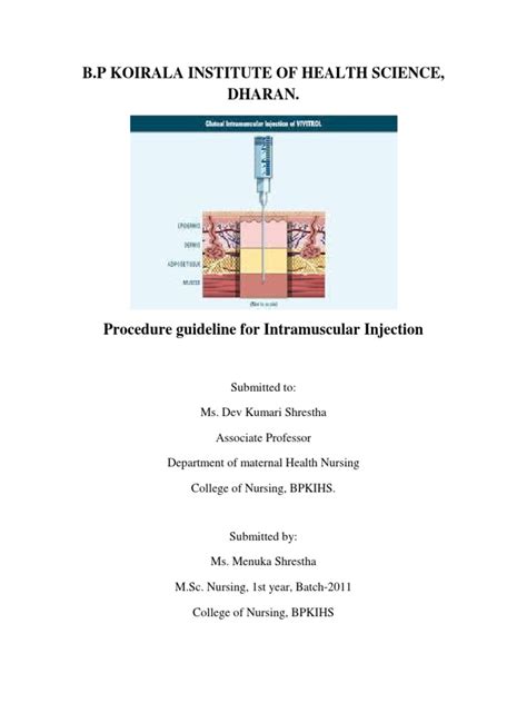 Pdf Guideline For Im Injectiondocx Dokumentips