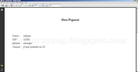 Tutorial Cetak Data Dari Database Ke Pdf Dengan Dompdf Menggunakan Php Gudang Blog