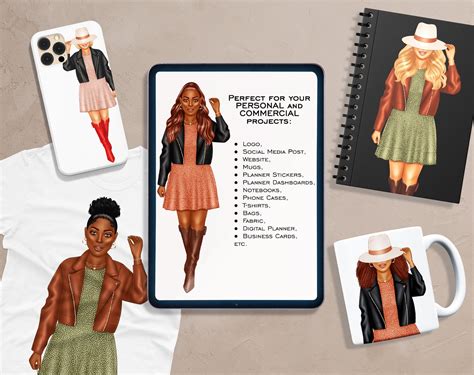 Western Girl Clipart Cowgirl Clipart Black Girl Clipart Etsy
