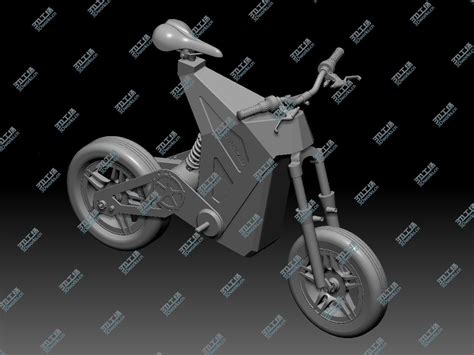 未来感电动车 3d打印模型下载 3d工场 3dworks Cn