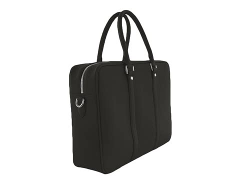 Black Leather Briefcase Oj Exclusive