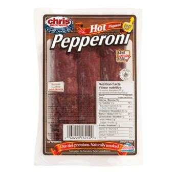 Chris Brothers Pepperoni 4 Pack Maritime Market