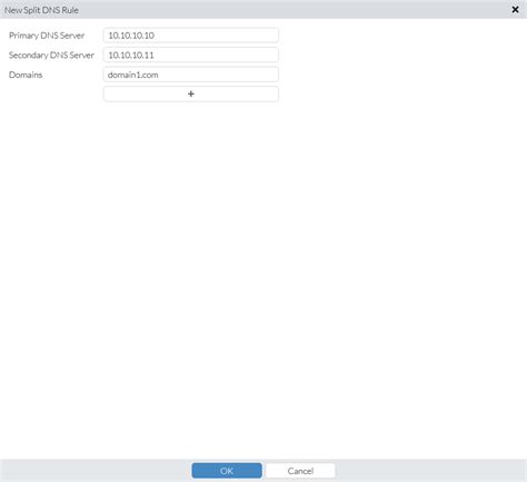 split dns rules fortisase 23 2 32
