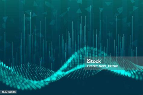 Abstract Technology Big Data Visualization Stock Illustration Download Image Now Abstract
