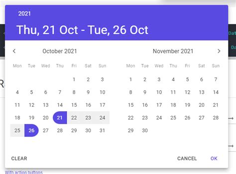 muddaterangepicker actionbuttons alignment · issue 3100 · mudblazor