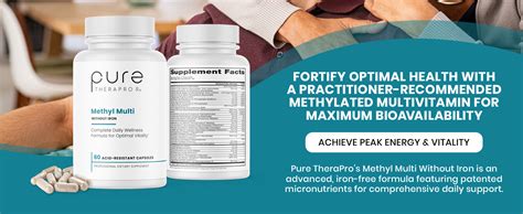 Pure Therapro Rx Methylated Multivitamin For Men And Women