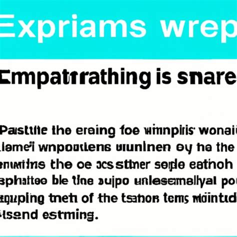 Using Exemplification In Writing A Comprehensive Guide The