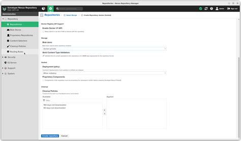 self hosted sonatype nexus repository oss