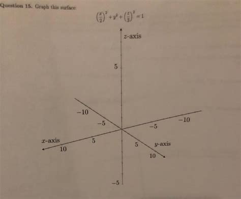 Solved I Am Having Trouble With Xyz Graphing How Would I Chegg