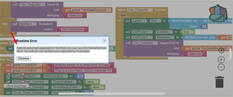 Mit App Inventor 2 And Highcharts Datacsv Configuration With Rssi And