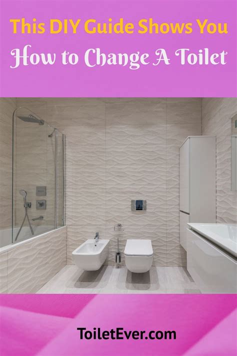 This DIY Guide Shows You How To Change A Toilet Toilet Diy House Projects New Toilet