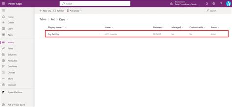 Create An Alternate Key In Dataverse Ashish Coder