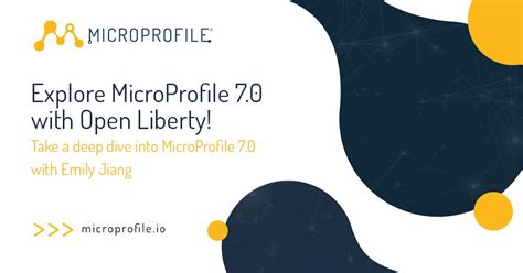 microprofile on linkedin microprofile openliberty microservices