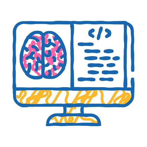 Neuroinformatics Neuroscience Neurology Icon Doodle Illustration 49841059 Vector Art At Vecteezy