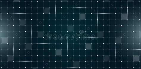 Futuristic Vr Hud Interface With Digital Grid And Particle Mesh Hi Tech Gui Visor Design