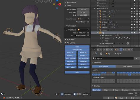 Rigify Rig Not Visibe In Blender Blender Stack Exchange