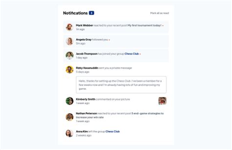 Frontend Mentor Notification Page Using React And Tailwind Coding