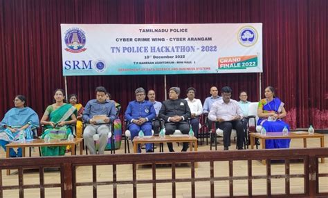 School Of Computing Srmist On Linkedin Police Hackathon Dsbs Srmist Schoolofcomputing