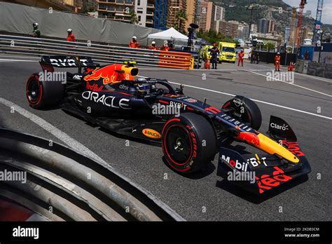 Sergio Perez Of Mexico Driving The 11 Oracle Red Bull Racing Rb18 Red Bull Rbpth001 During The