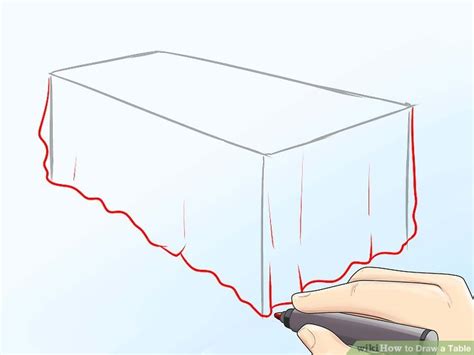 2 Easy Ways To Draw A Table With Pictures WikiHow 2 Easy Ways To Draw A Table With Pictures WikiHow