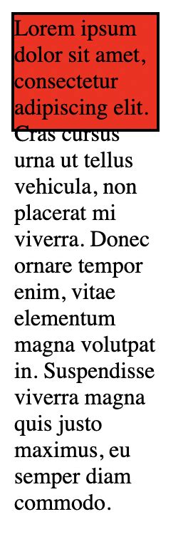 Overflow Property In Css