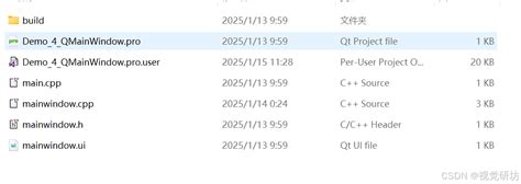 qt中qmainwindow菜单栏、工具栏、状态栏、铆接部件和核心部件语法及案例（详细图文教程 附c 代码） qt铆接控件 csdn博客