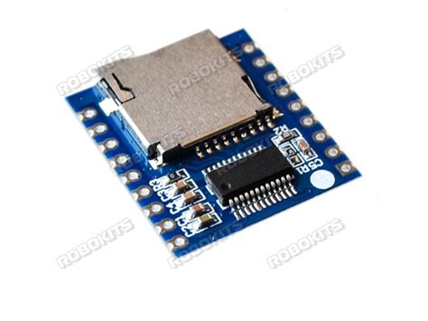 xy v17b mp3 player board module uart control sd tf card slot xy v17b