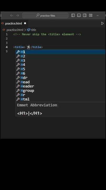 Never Skip The Title Elements Html Programming Coding Webdesign