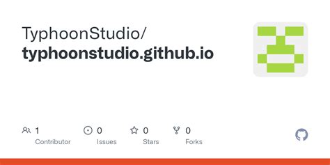 GitHub TyphoonStudio Typhoonstudio Github Io