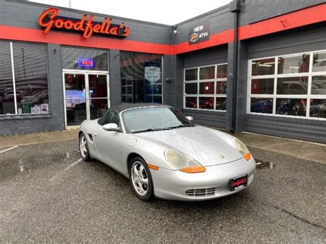 Used 2000 Porsche Boxster For Sale In Tacoma Wa At Goodfellas Motor