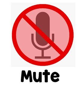 Mute And Unmute Posters For Remote Learning By Austin To Boston Teacher