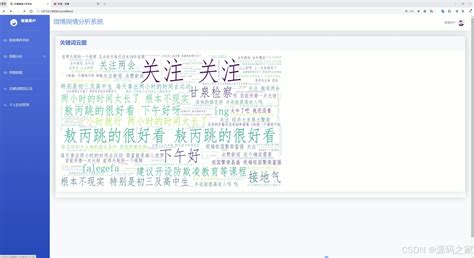 基于python微博舆情分析预警系统 情感分析 机器学习 Arima预测算法 实时监控 Django框架 大数据 毕业设计 Python