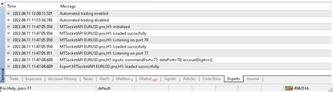 Start Mtsocketapi Mtsocketapi Documentation Metatrader 4