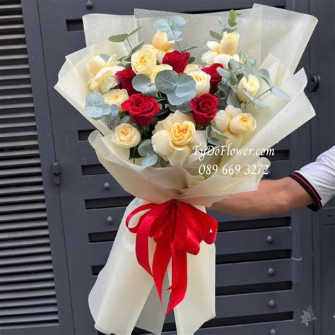 Tydo Flower Cửa Hàng Hoa Tươi Gò Vấp B0125147 BÓ Hoa ChÚc MỪng