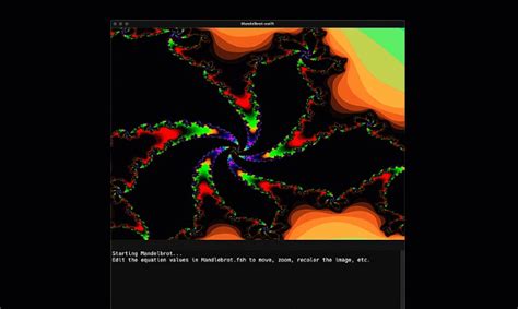 Mandelbrot Effect With Swift