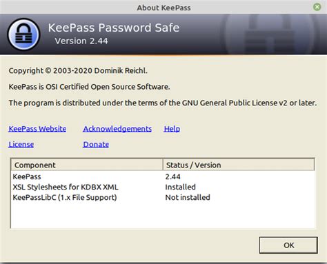 After Upgrading Linux Mint Ubuntu Attachments In Keepass 2 Do Not Open Anymore Access Denied