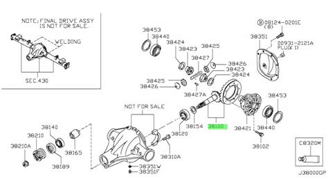 Exploring The Rear Axle Parts Diagram Of The 07 Nissan Titan