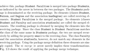 2 Specification Of Uml2 Package Merge Download Scientific Diagram