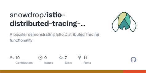 github snowdrop istio distributed tracing example a booster