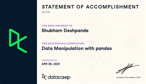 shubham deshpande on linkedin upskilling python