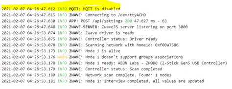 ZWave JS To MQTT Z Wave Home Assistant Community